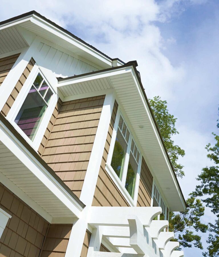 Vinyl Soffit Installation - Rain Shield Gutters